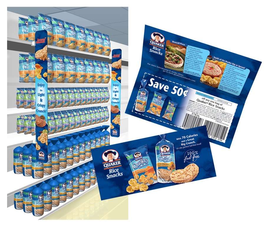 Quaker Case Study | Retail Display Design | Food Packaging | Hangar12