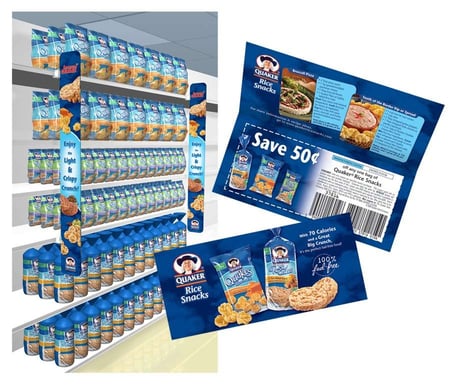 Quaker Case Study | Retail Display Design | Food Packaging | Hangar12